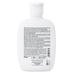 Alfaparf Milano Semi di Lino Diamond Shine Illuminating Low Shampoo - Sulfate Free - For All Hair Types- Paraben and Paraffin Free - Safe on Colored Hair - Professional Salon Quality (8.45 Fl Oz)