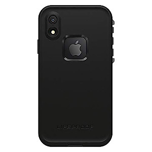 Lifeproof FRĒ SERIES Waterproof Case for iPhone Xr - Retail Packaging - ASPHALT (BLACK/DARK GREY)