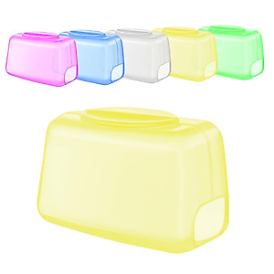 Beavorty Tooth Brush Cover Cap 10pcs Toothbrush Covers Toothbrush Caps Toothbrush Caps Travel Tooth Brush Case for Travel, Home, Office and Hotel Use (Random Color) Toothbrush Covers Caps