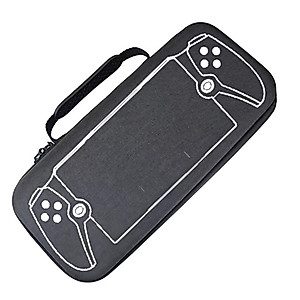 Hesupy Carrying Case for PlayStation Portal, Portable Travel Storage Bag Protective Hard Shell Cover Protector for PS Portal Gaming Handheld Drop Resistant EVA Case