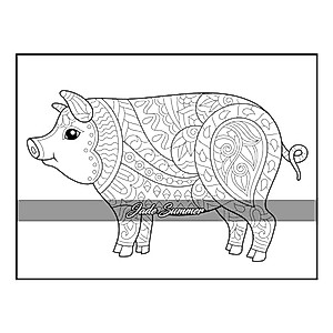 100 Animals: An Adult Coloring Book with Lions, Elephants, Owls, Horses, Dogs, Cats, and Many More!