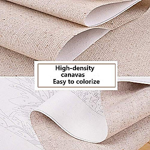 Kimily DIY Paint by Numbers for Adults Kids DIY Painting Acrylic Paint by Numbers Painting Kit Home Wall Living Room Bedroom Decoration Dragon