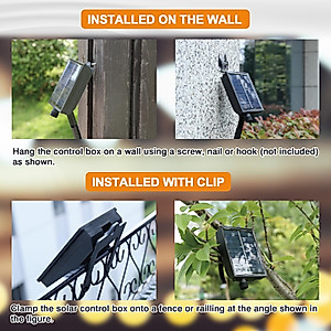 COOS BAY 8x5 Pop up Grill Gazebo with LED Globe String Lights