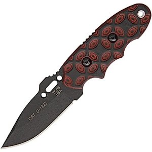 Tops Knives C.A.T. 200 Rocky Mountain Bull's-eye Fixed Blade Hunters Point 200H-02