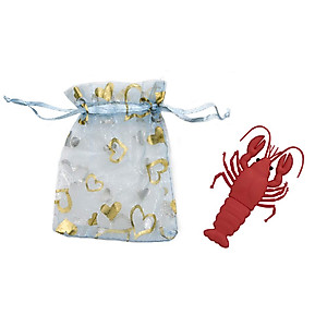 32GB USB 2.0 Flash Drive USB Memory Stick - Cartoon Thumb Drive Red Lobster Pen Drive - FEBNISCTE 3D Animal Shap Zip Drive