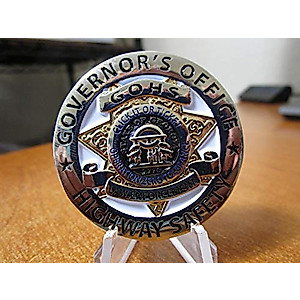 Georgia Governors Office of Highway Safety Operation Click It or Ticket Georgia Police, Sheriff & State Trooper Challenge Coin