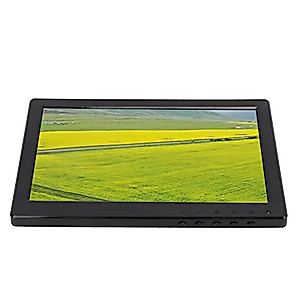 Computer Monitor, TFT LCD Gaming Display Screen Easy Installation 9in for Laptop (US Plug)