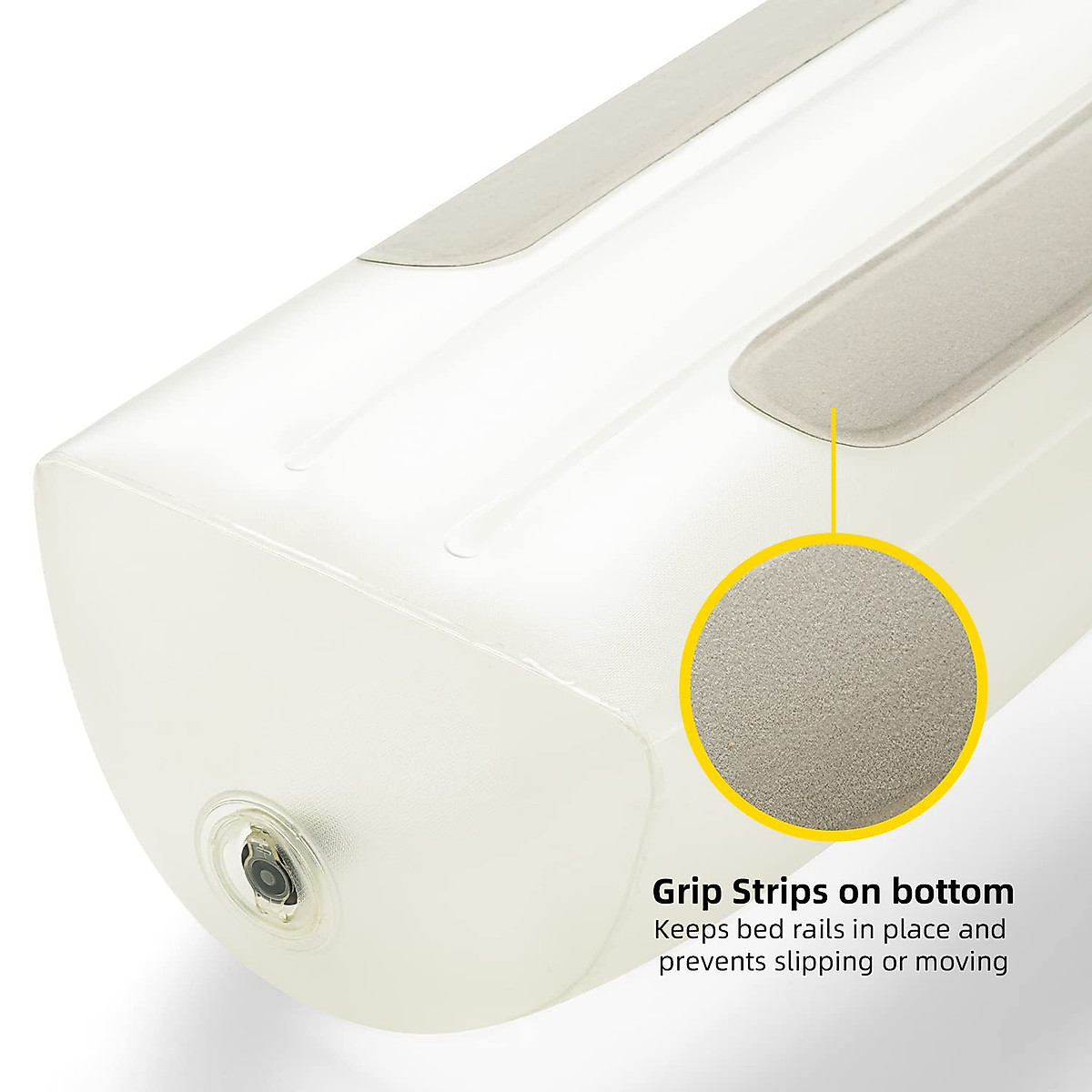 USHMA [2-Pack] Travel Bed Rails for Toddlers | Inflatable Bed Rails, Blow Up Bed Rails for Kids | Toddler Bed Guard Rail for Full, Queen, King Size Beds | Portable Bed Rail for Home, Hotel or Travel