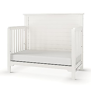Child Craft Farmhouse Flat Top 4-in-1 Convertible Crib (Brushed Cotton)