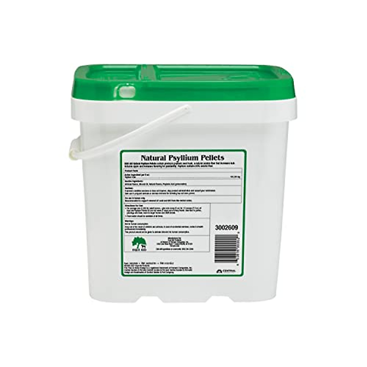 Farnam Equi Aid Natural Horse Psyllium Pellets Supplement, Supports Removal of Sand & Dirt From the Ventral Colon, 10 Pounds, 32 Scoops