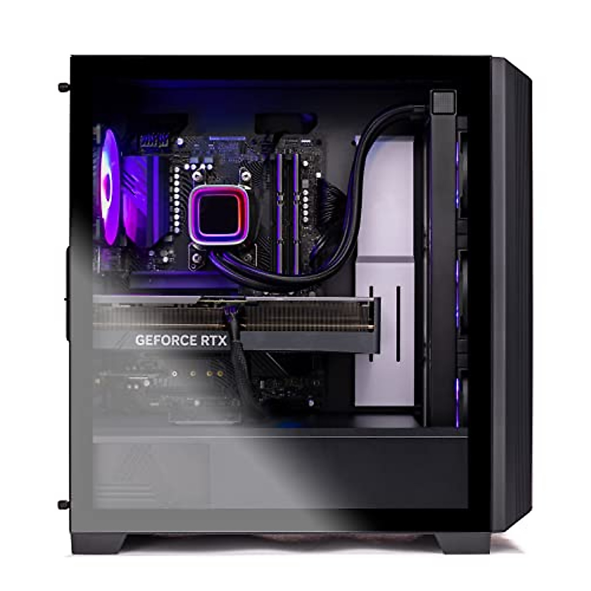 Skytech Gaming Siege Gaming PC Desktop – Intel Core i7 13700F 2.1 GHz, NVIDIA RTX 4060 Ti, 1TB NVME SSD, 32GB DDR5 RAM RGB, 650W Gold PSU, 360mm AIO, 11AC Wi-Fi, Windows 11 Home 64-bit