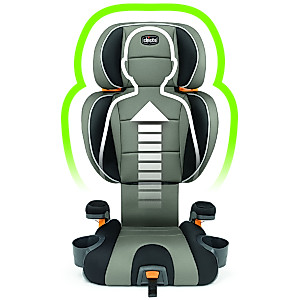 Chicco KidFit Zip 2-in-1 Belt-Positioning Booster Car Seat, Eclipse