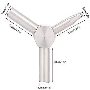 Jadeshay Element Valve Key, Airsoft KSC WA Gas Magazine Charging Valve Removal Tool, Stainless Steel, Smooth Handling, Universal Compatibility & Easy Maintenance