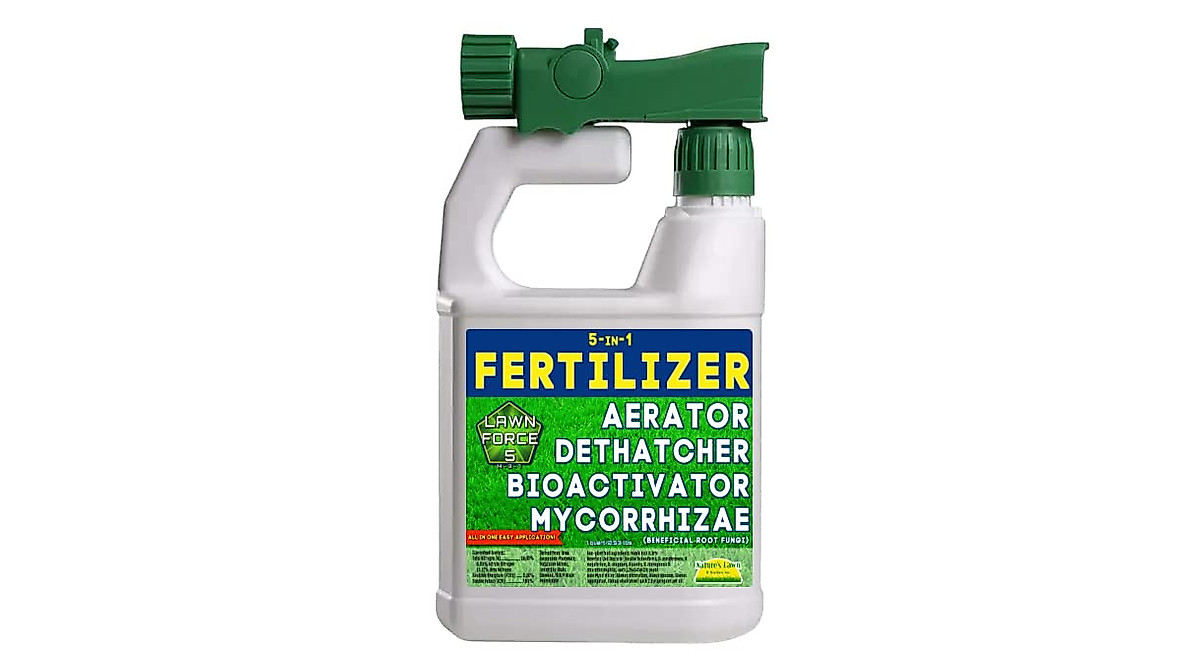 Lawn Force 5 Liquid Fertilizer & Lawn Care Kit | Safe for Pets & All Grass