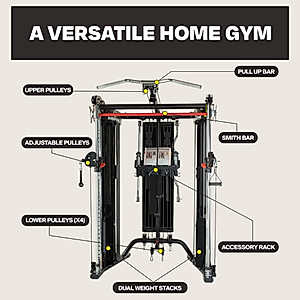 INSPIRE Fitness FT2 Functional Trainer and Smith Station