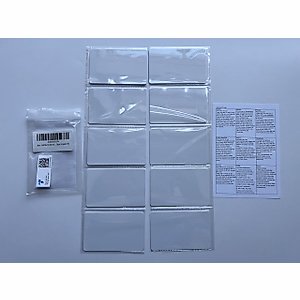 YARONGTECH 13.56mhz MIFARE Classic® 1K Evolis Printable White PVC Card for Door Entry Access Control (Pack of 10)