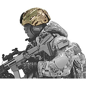 MICH/ACH Tactical Military Helmet Cover | Perfect for Paintball, Hunting, Shooting Gear | Multicam OCP (Large/Extra Large)