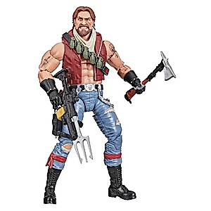 G.I. Joe Classified Series #167, Dreadnok Monkeywrench, Collectible 6 Inch Action Figure with 10 Accessories