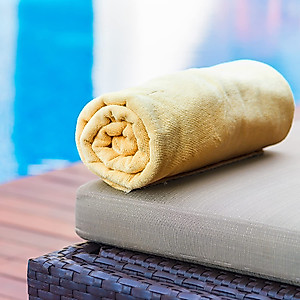 ECO Towels 6-Pack Bath Towels - Extra-Absorbent - 100% Cotton - 27" x 54" - Towels for Bathroom - Extra Large Bath Towel Shower Towels