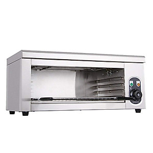 TFCFL Salamander Broiler Countertop Grill, 2000W Electric Cheese Melter Cheesemelter Broiler, Wall-mounted Cheese Broiler BBQ Counter for Restaurant Kitchen 50-300 ° C