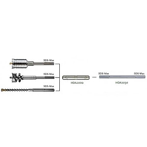 Alfa Tools HDA2000 Hammer Drill Adapter System