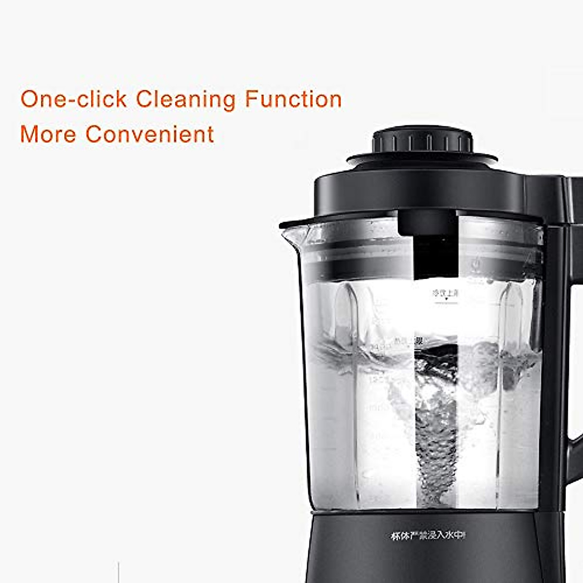 Joyoung JYL-Y15U Professional Grade Countertop Blender, Soy Milk Maker, Juicer, Food Processor, Makes Warm Drink at 47 Oz and Cold Drink at 60 Oz with One-Click Cleaning Function