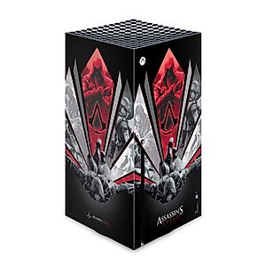 Head Case Designs Officially Licensed Assassin's Creed Leap of Faith Graphics Matte Vinyl Sticker Gaming Skin Decal Cover Compatible with Xbox Series X Console