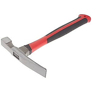 16 OZ BRICK HAMMER, FIBERGLASS HANDLE