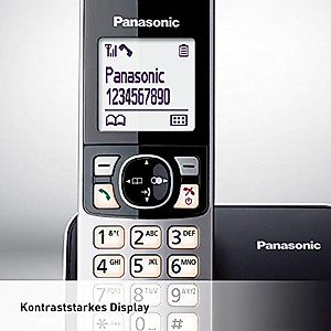 Panasonic KX TG6812 - Schnurlostelefon mit Rufnummernanzeige - DECTGAP