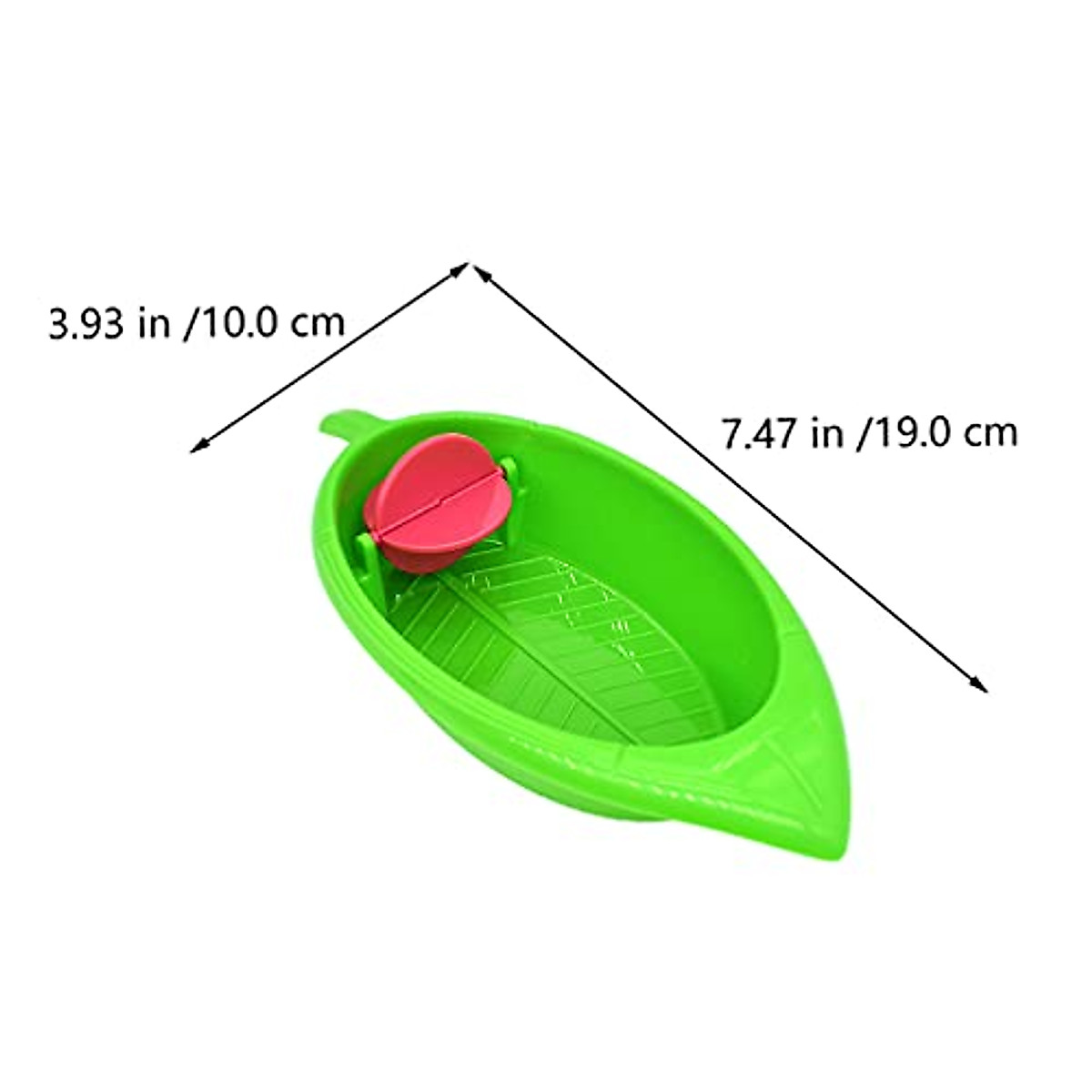 TEHAUX Bird Bath for Cage- Small Tub Bowl for Inside Cage Birdbath Shower for Parrot/Parakeets/Cockatiels/Canary/Budgerigar (Rosy, Green)