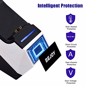 BEJOY PS5 Charging Station, PS5 Controller Charger with Analog Stick (4PCS), Fast Charging Dock with AC Adapter for Sony Playstation 5 DualSense Controller