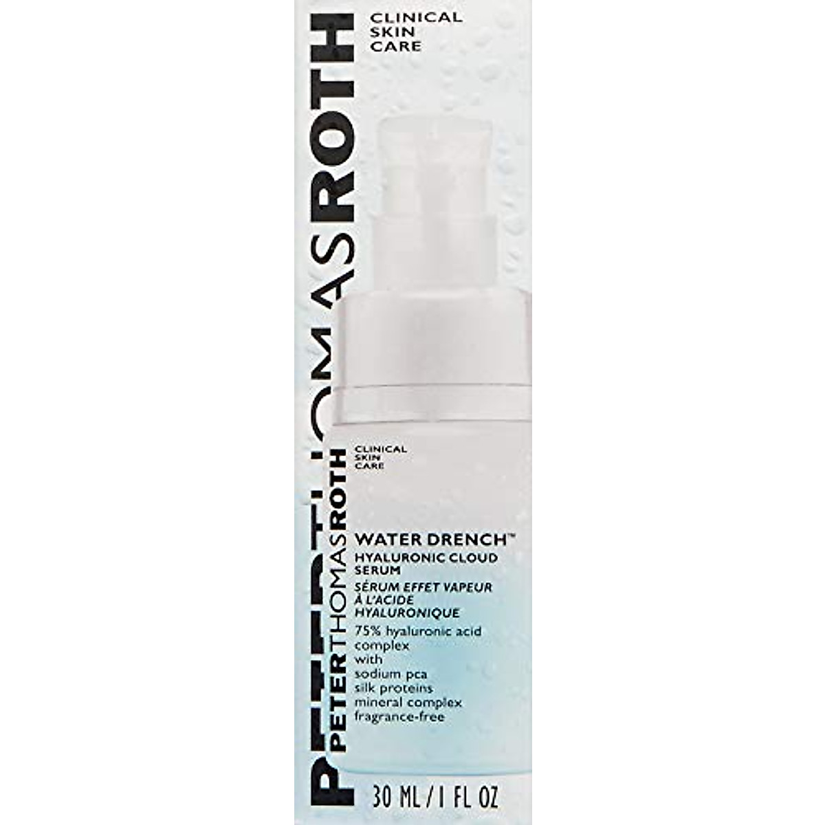 Peter Thomas Roth | Water Drench Hyaluronic Liquid Gel Cloud Serum | Hyaluronic Acid Serum for Fine Lines and Uneven Texture , 1 Fl Oz