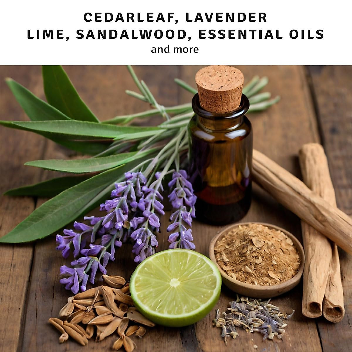 Herban Cowboy Dusk Men's Cologne with Hints of Cedar, Lavendar, Lime, and Sandalwood (1.7 fl oz)