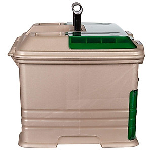 Flambeau Outdoors T5 Multiloader Tackle Box, Fishing Organizer with Tuff Tainer Boxes Included, Green/Gold