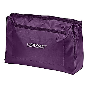 Lumiscope Professional Blood Pressure Kit - Stethoscope, Manual BP Cuff, Sphygmomanometer - Grape