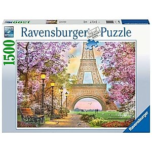 Ravensburger A Paris Stroll Puzzle - 1500 Unique Pieces | Precision Cut | Anti-Glare Surface | Ideal for Adults for Puzzle Enthusiasts