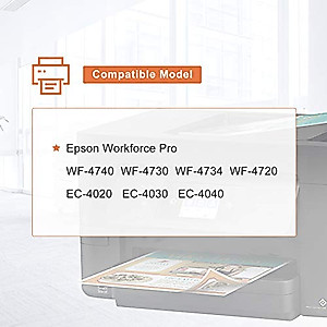 MYTONER Remanufactured Ink Cartridge Replacement for Epson 802 802XL 802-I T802 Ink for Workforce Pro WF-4720 WF-4730 WF-4734 WF-4740 EC-4020 EC-4030 EC-4040 Printer (Black, 2-Pack)