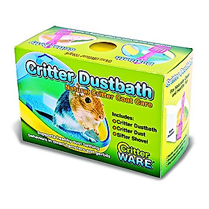 Ware Manufacturing Critter Potty/Dust bath Kit for Small Animals - Colors May Vary