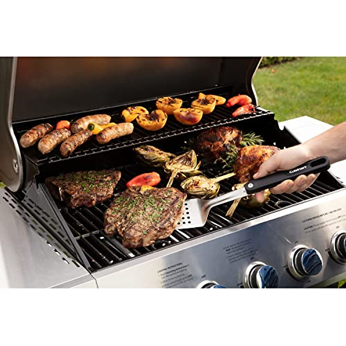 Cuisinart CGS-1000 4-Piece Folding Grill Tool Set