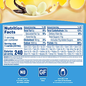 Carnation Breakfast Essentials Complete Nutritional Drink Vanilla 8 oz Bottle 24 Ct