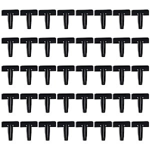 BENECREAT 40Pcs Acrylic Honeycomb Tray Pins, 0.86x0.96inch Laser Engraving Crumb Tray Pins Hold Down Pins with Laser Cutter and Engraver Machine for Accessories Compatible