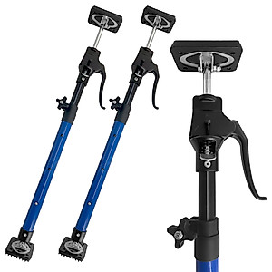 Merchy Hero 2Pcs Set Multifunctional Extension Pole Third Hand Tool with Adjustable Length Non-Slip Pads and Comfortable Foam Grip Rotating Head Supports Up to 66lbs