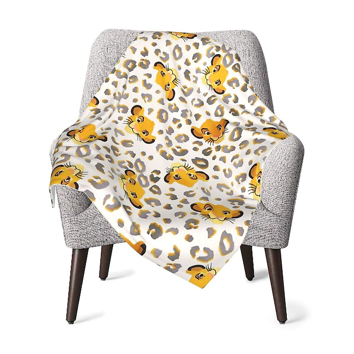 Baby Blanket for Boys Girls Gift-Lion Christmas King Leopard Toddler Blanket Nursery Blanket Nap Blanket for Stroller Outdoor Decor-Super Soft and Warm Crib Blanket for All Seasons Gift 30 X 40 Inch
