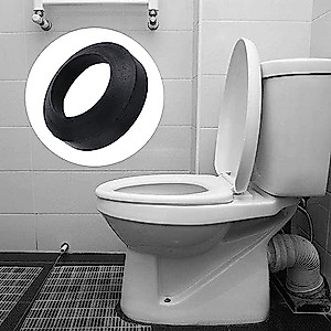 RDEXP 2x Rubber Gaskets for Repairing Toilet Tank Leaks Fits Most 2.36" - 2.83" Toilet