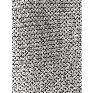 little planet by carter's unisex-baby Organic Cotton Signature Stitch Cardigan, Grey Heather, 6 Months