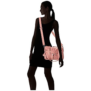 Kipling Women's Klara Handbag, Organize Accessories, Removable Shoulder Strap, Dual Carry Handles, Crinkle Nylon Bag