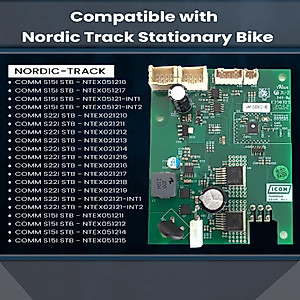 Hydra Fitness Exchange Motor Control Board Controller Easy Installation 430157 Works with S22I S15I Stationary Bike