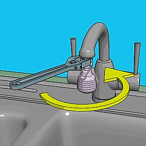 TouchFLOW Swivel Dual Spray Water-Saving Premium Kitchen Aerator with Pause (Trickle) Lever - Water Sense Listed - Dual Thread (15/16-27 and 55/64-27) - 1.5 GPM