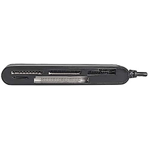 Manhattan USB 2.0 Card Reader / Writer – with 5 Flash Memory Card Slots, Supports 79 Memory Card Formats, 480 Mbps Data Transfer Speed – Compatible with Windows & Mac – 3 Yr Mfg Warranty - 101998