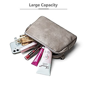 YIQUN Backpack Purse for Women, Leather Purse Backpack Shoulder Bags Fashion women backpack Travel Backpack with Belt Bag